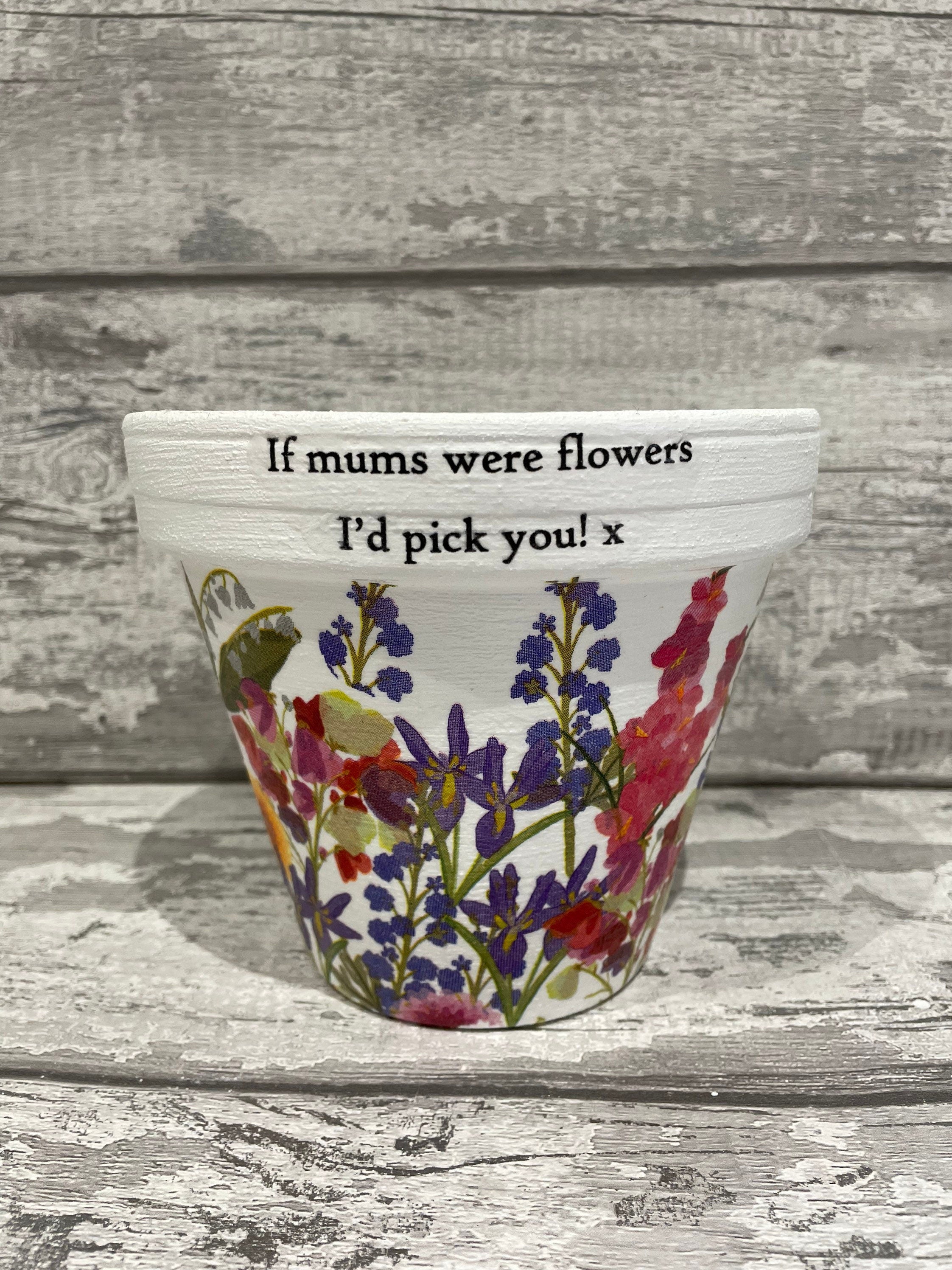 Mum plant pot - Flowers – Mrs Wreath Designs Uk